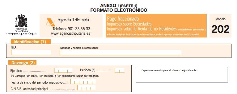 Cómo rellenar el modelo 202 Cursosinemweb.es Cómo rellenar el modelo 202 Cursosinemweb.es